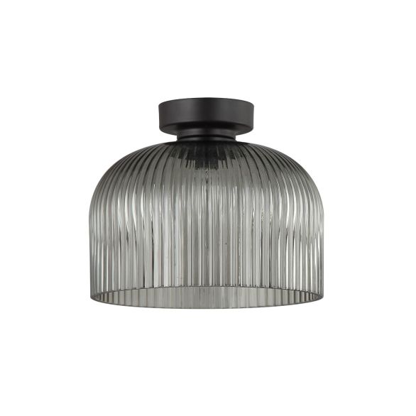 DIYVINTAJ_CLA Diyvintaj D.I.Y. Dome Ribbed Glass Batten Fix Ceiling Lights